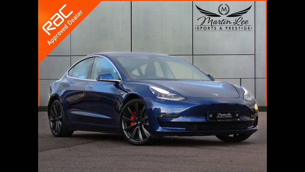 TESLA Model 3 PERFORMANCE AWD 4d 483 BHP - YouTube