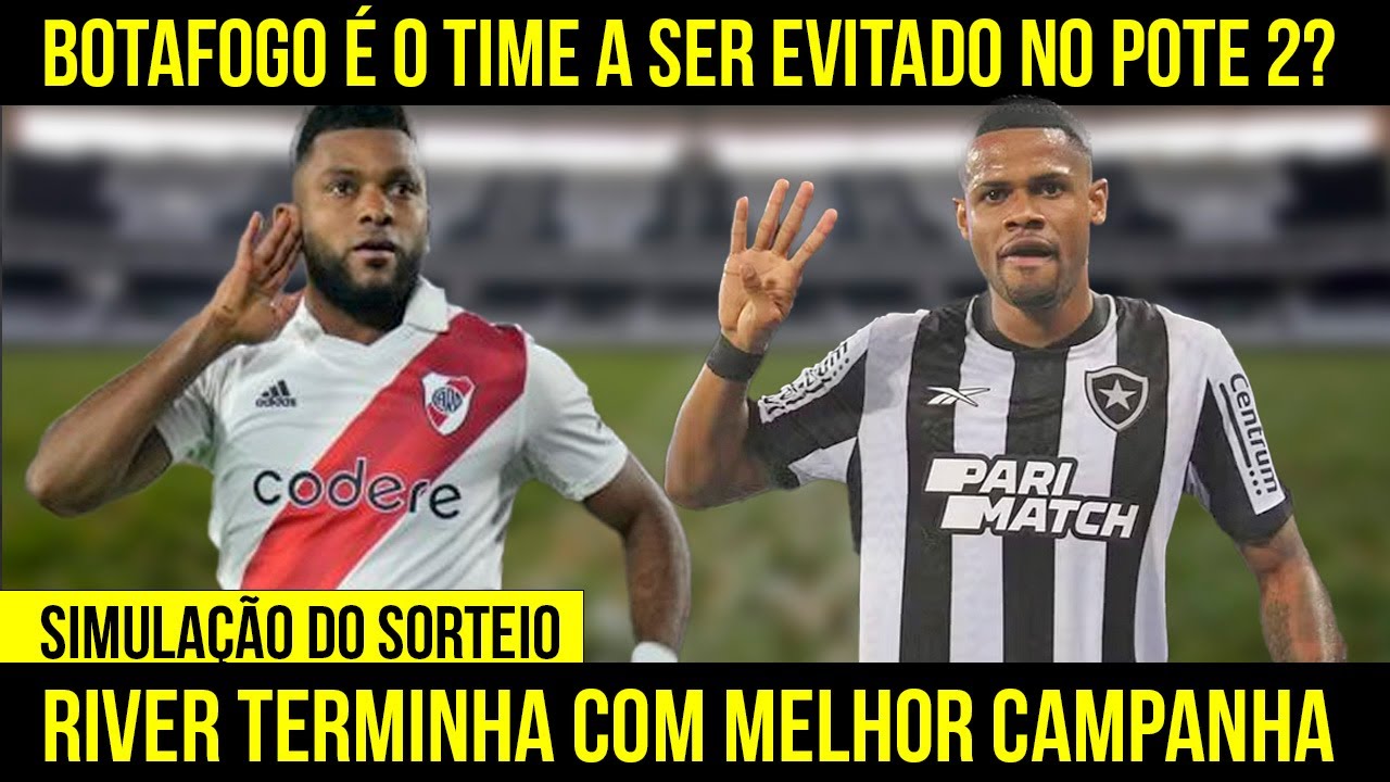 SIMULAÇÃO DAS OITAVAS: RIVER TERMINA COM A MELHOR CAMPANHA | BOTAFOGO É ...