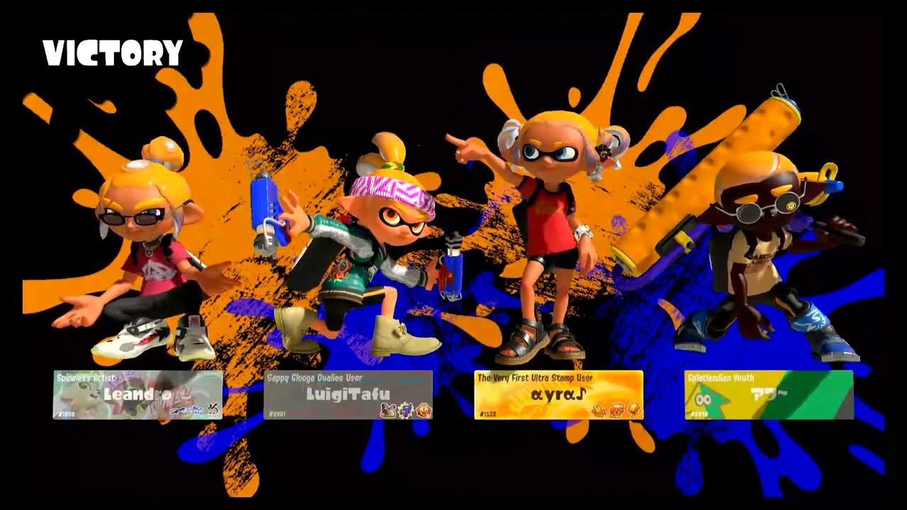 Splatoon 3 - Anarchy (Series) - Splat Zones 1 - PERFECT SCORE! - YouTube