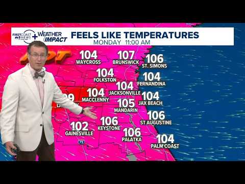 First Coast News Weather: Monday, August 17, 2026