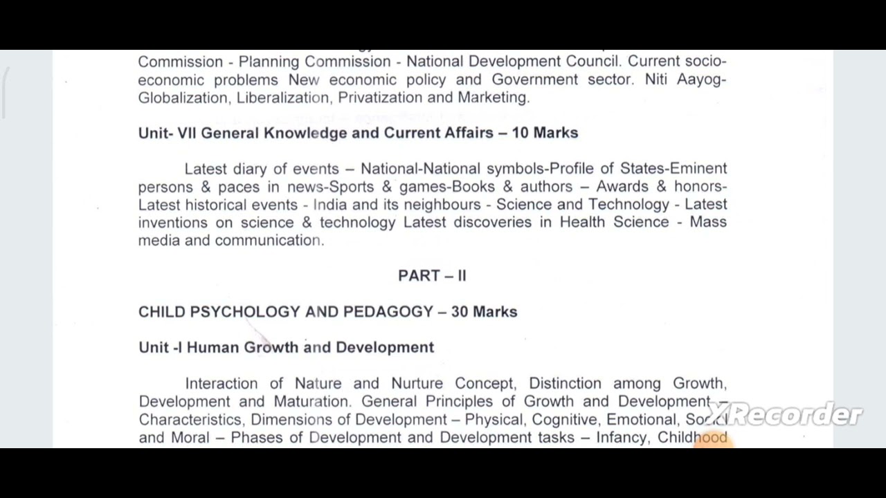 BEO exam syllabus|| block educational officer examination syllabus ...