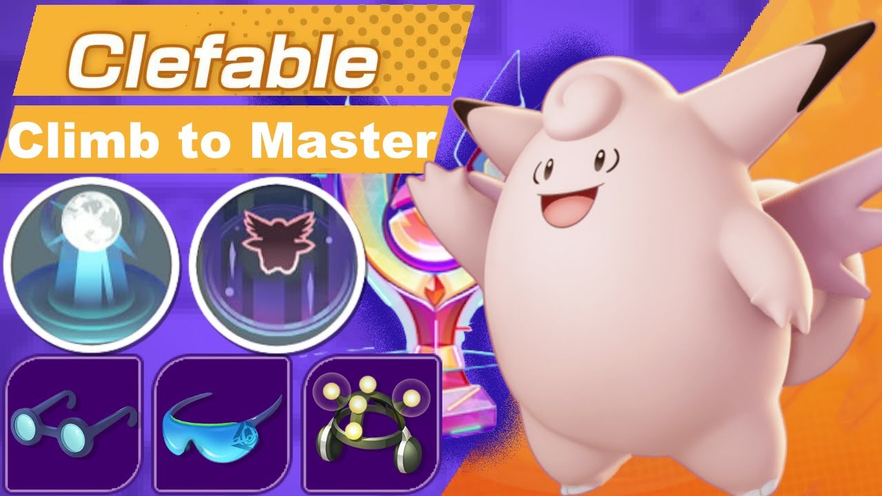 Pokemon Unite | Climb to Master | SoloQ Clefable | Season 21 | Live ...