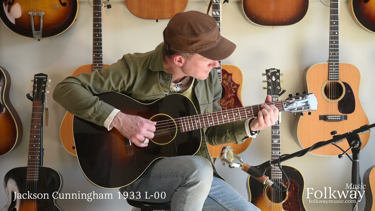 Folkway Music - Jackson Cunningham 1933 L-00 - YouTube
