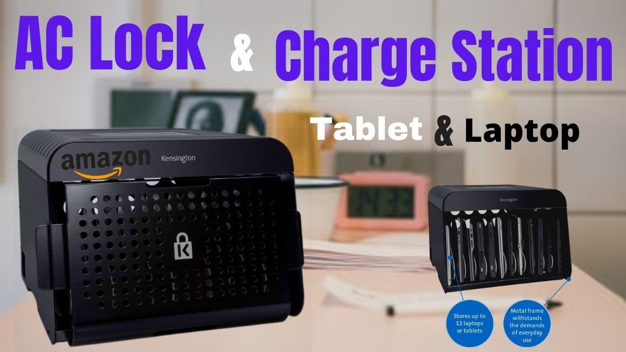 Kensington Universal | Tablet And Laptop AC Lock & Charge Station ...