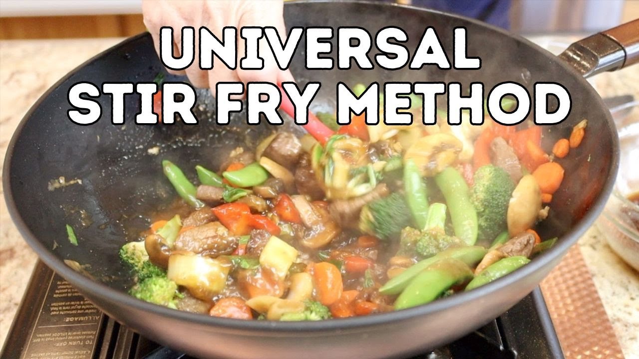 Universal Stir Fry Method - YouTube