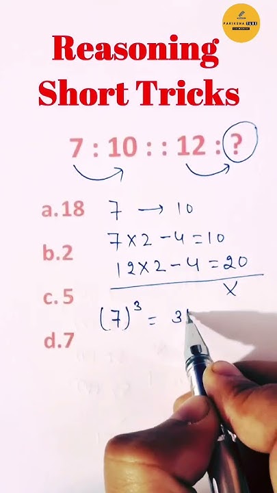 Missing number series 🍓🍦| #reasoningquestions #logicallreasoning #logicalreasoning #maths # ...