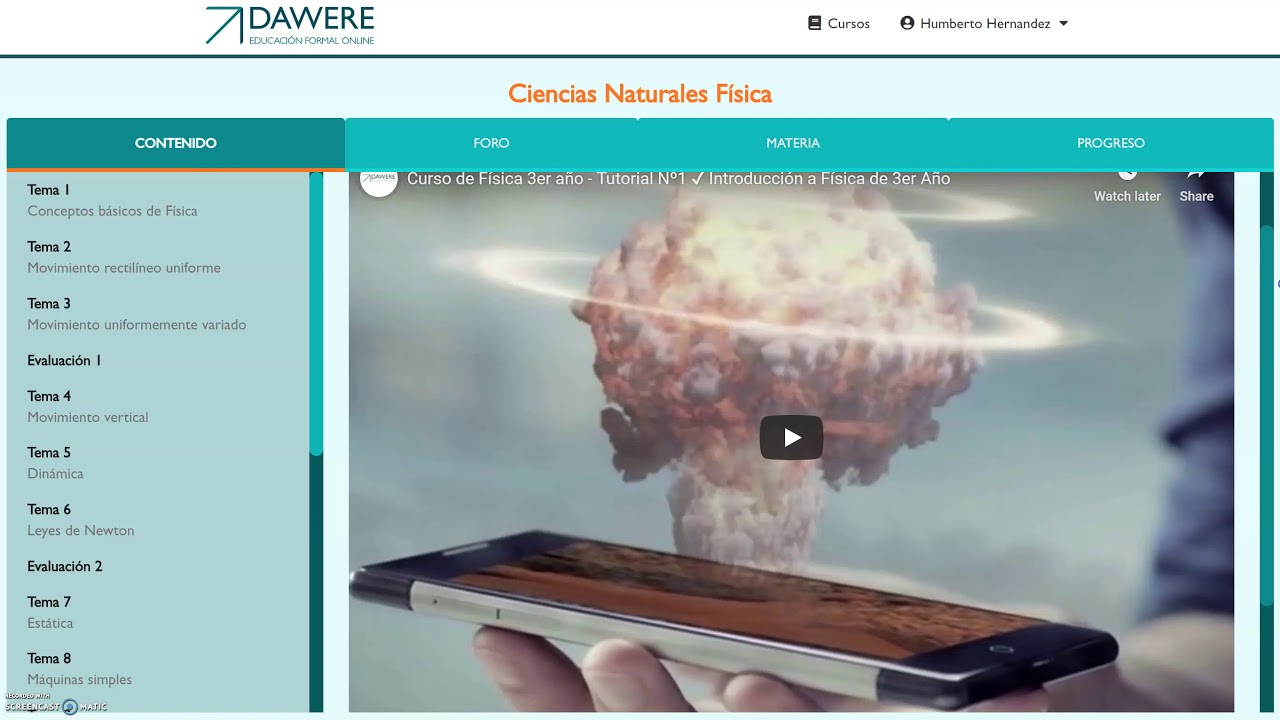 Tutorial de estudio y evaluaciones en Dawere - YouTube