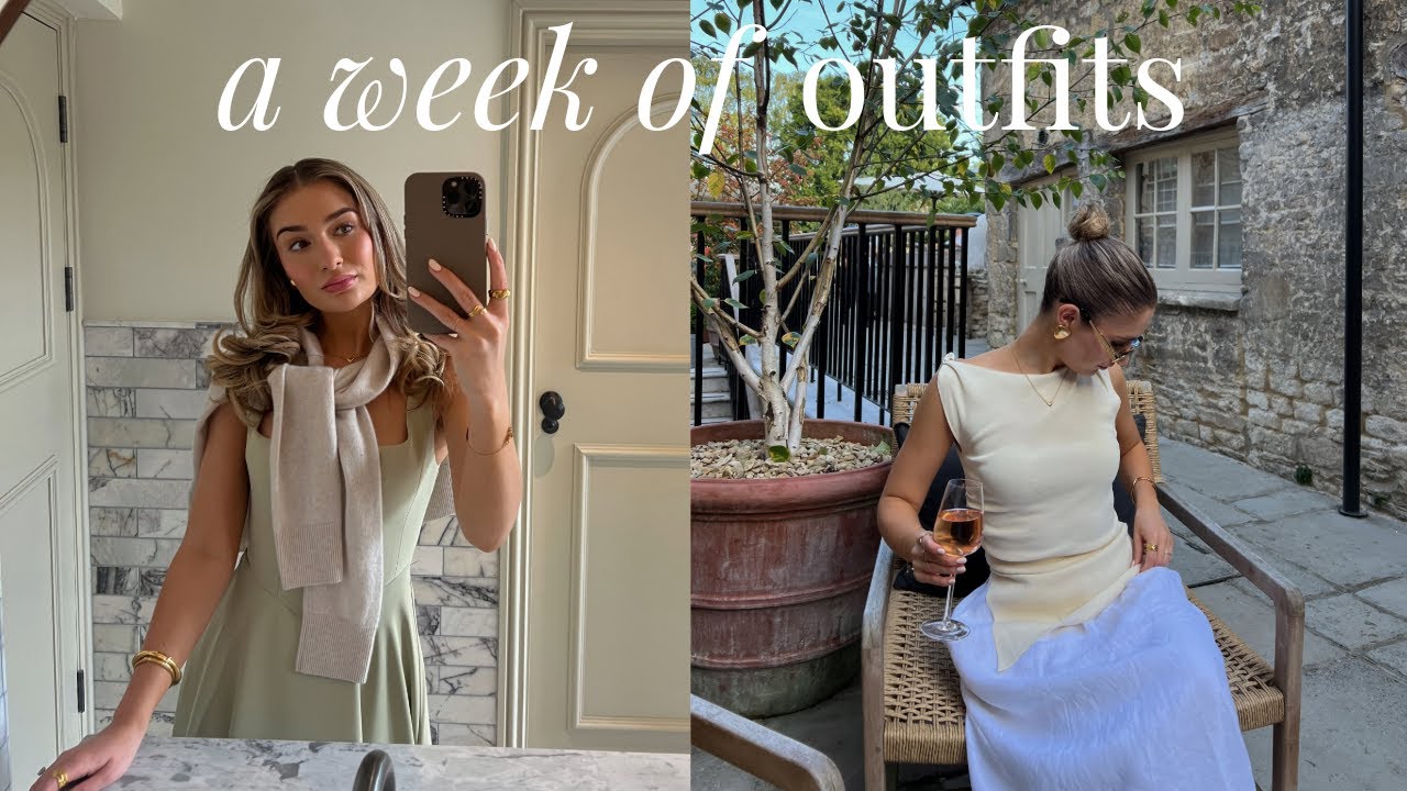 WHAT I WORE IN A WEEK | A WEEKEND AWAY, A FESTIVAL & WARM WEATHER ...