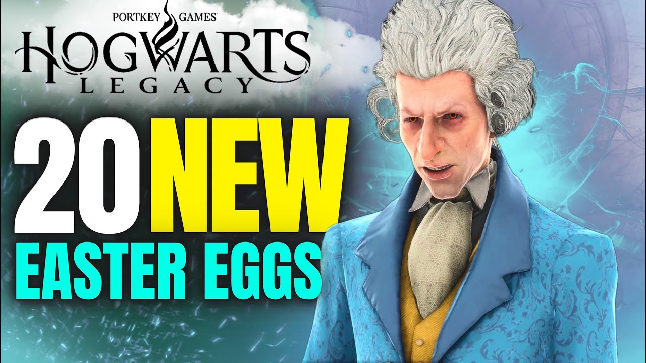 20 NEW EASTER EGGS in Hogwarts Legacy | Harry Potter movies references - YouTube