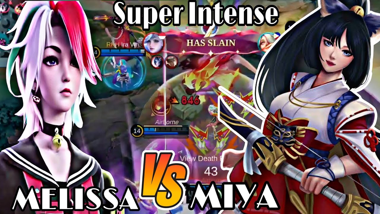 Who is the Strongest?Melissa vs Miya?#melissagameplay #melissabestbuild ...