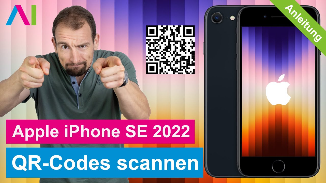 Apple iPhone SE 2022 - QR Code Scanner • • 📱 • 📸 • ℹ️ • Anleitung ...