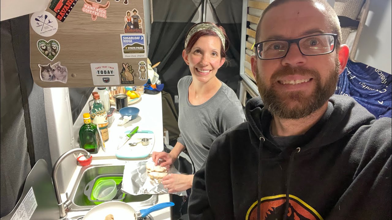 Camper Van Cooking! Bert and Ben’s Sweet n Sour Green Beans! - YouTube