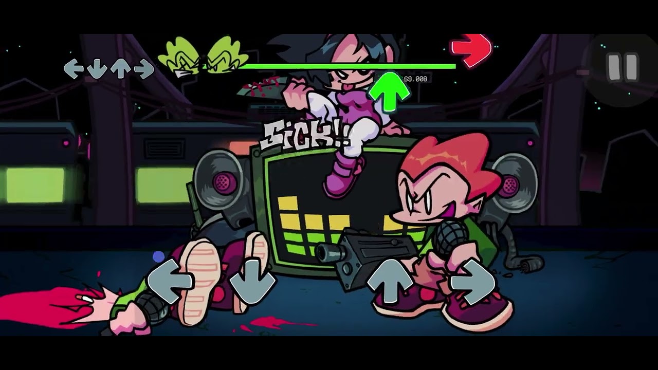 Pico death Easter egg FNF mobile - YouTube
