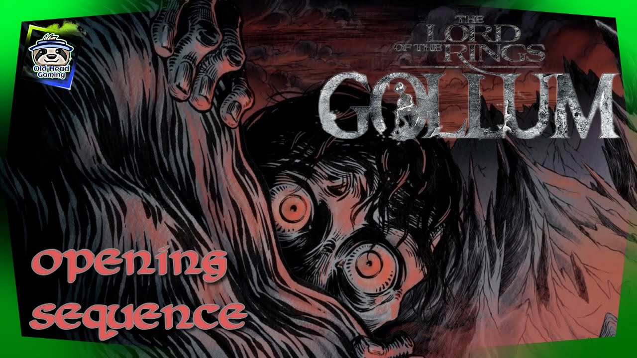 Lord of the Rings: Gollum Opening Sequence | Gollum #lotr - YouTube