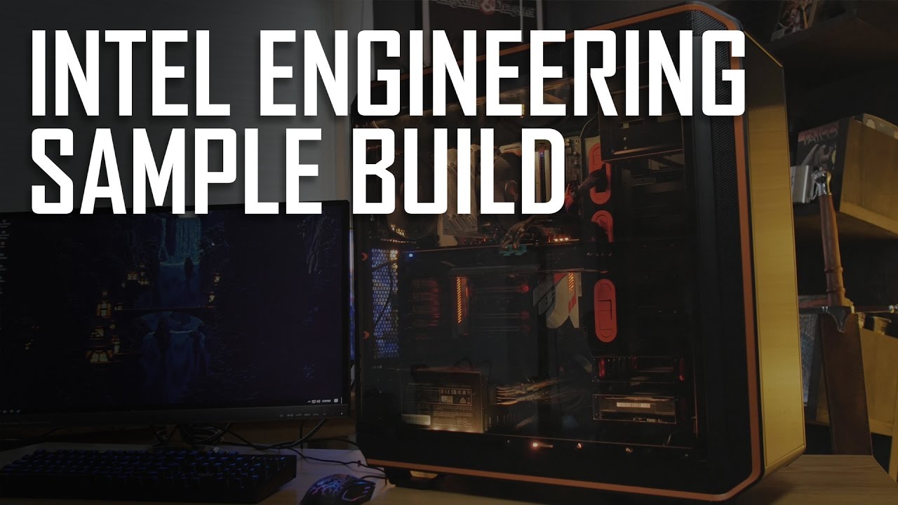 Engineering Sample Intel Build | Justin's New Work Rig - YouTube