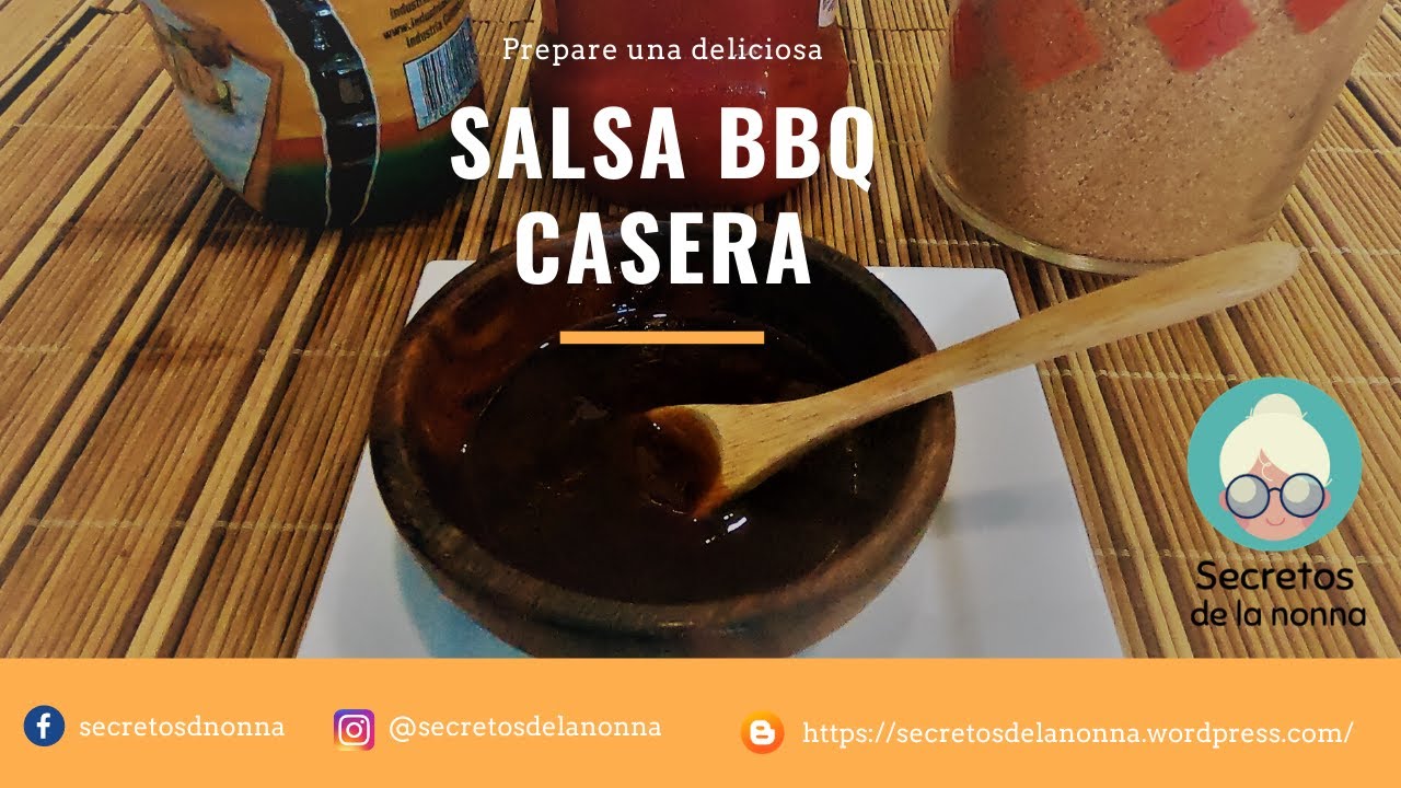 Salsa BBQ Casera con solo 3 ingredientes - YouTube