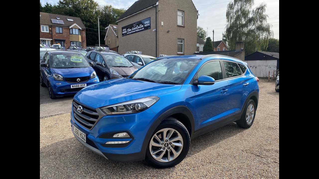 Hyundai TUCSON 1.7 CRDi Blue Drive SE Nav Euro 6 (s/s) 5dr - YouTube