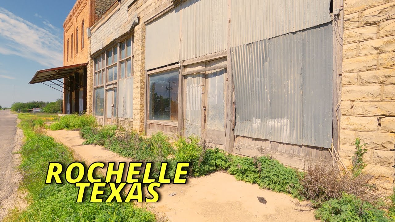 Abandoned Places On The Side Of The Road : GHOST TOWN, ROCHELLE TEXAS ...