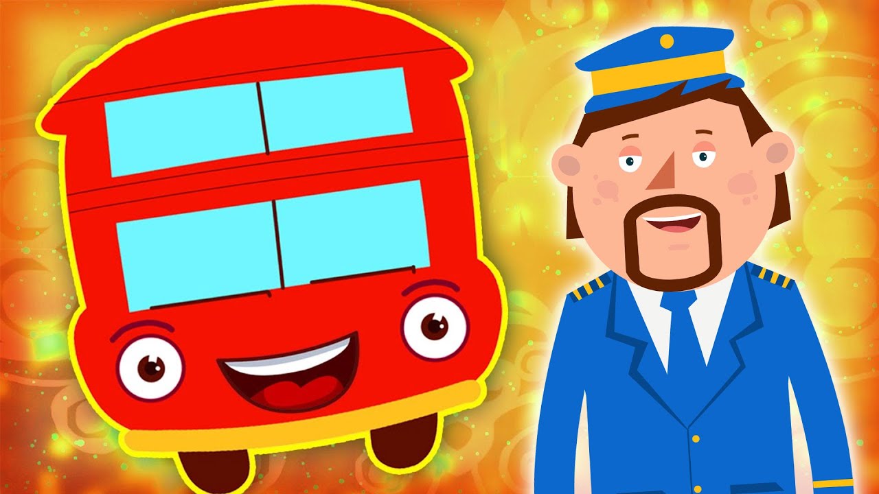 Wheels On The Bus Song | Nursery Rhymes & Kids Songs | Captain ...
