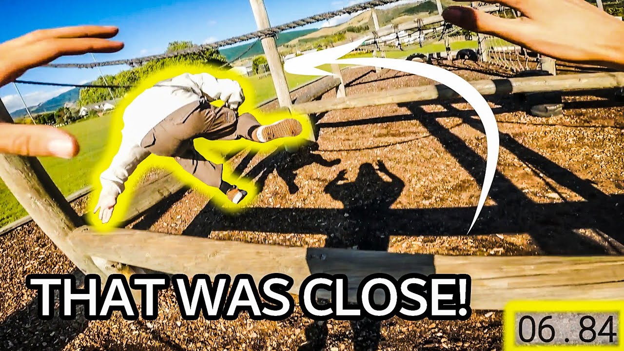 Parkour Chase Tag!! (Epic Location) - YouTube