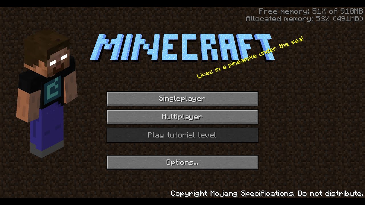 Minecraft Alpha 1.1.11_111-1 - Unexpected Music - YouTube