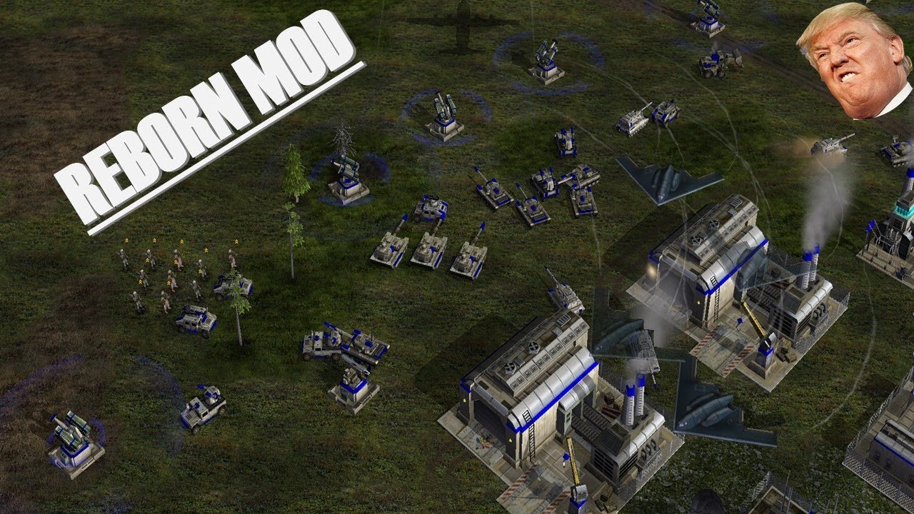 Zero Hour Reborn V7 Alpha v0.2 - USA Command And Chief vs Hard AI ...