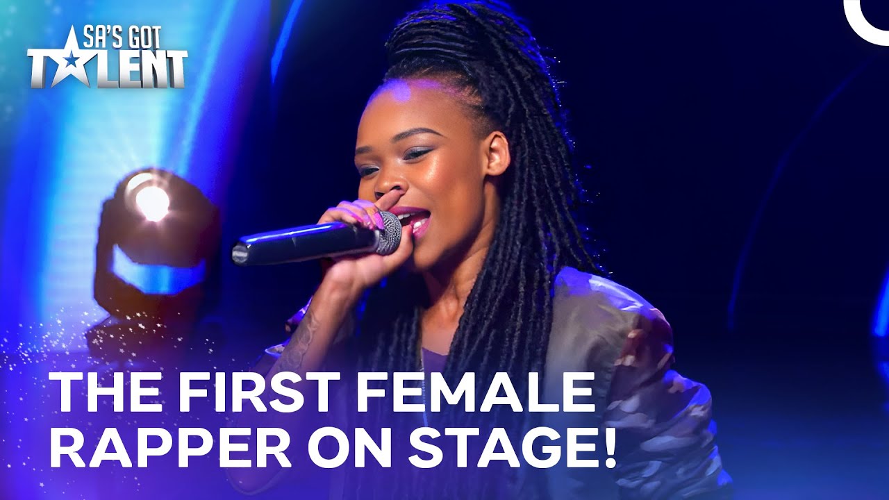 She’s the First Female Rapper to Make Waves! | South Africa's Got ...