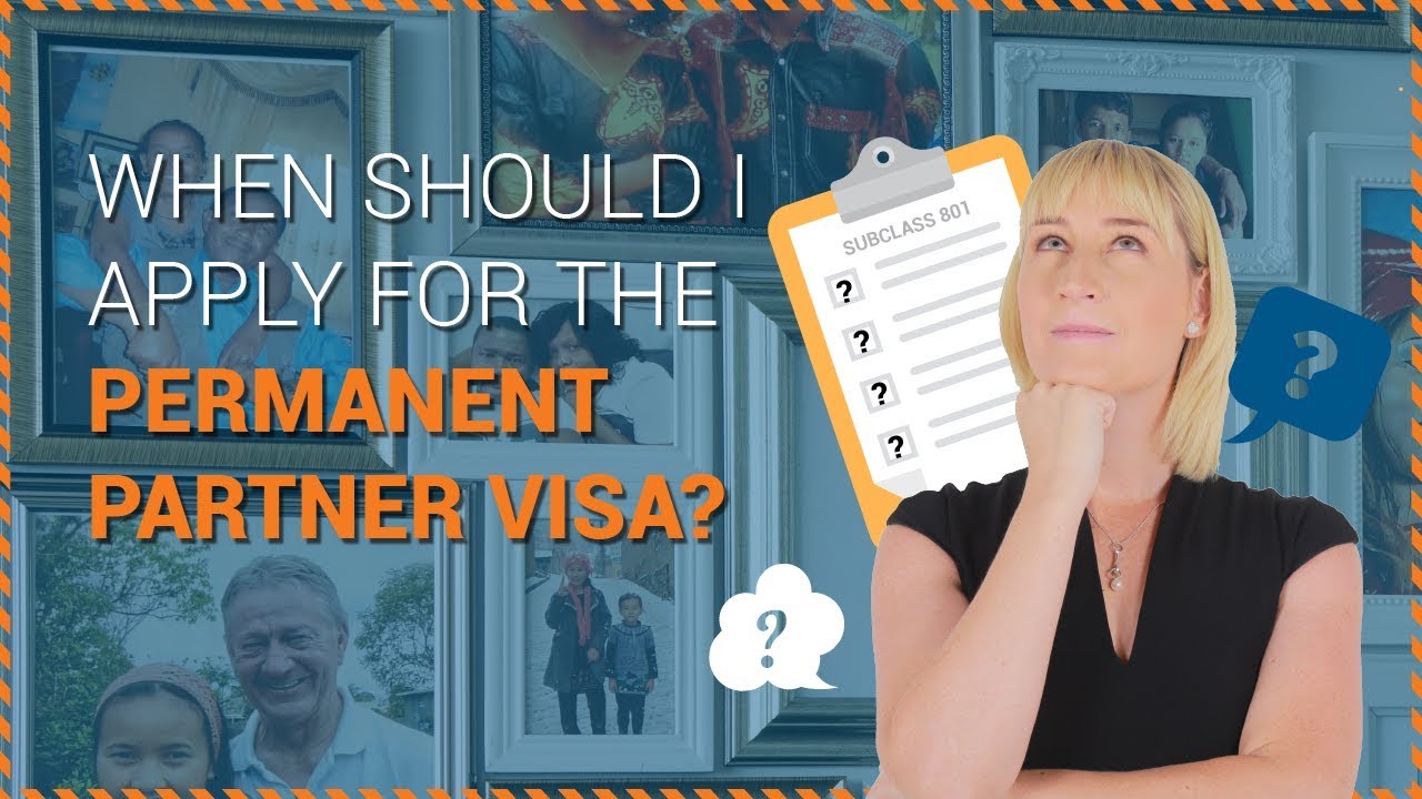 When should I apply for the Permanent Partner Visa? - YouTube