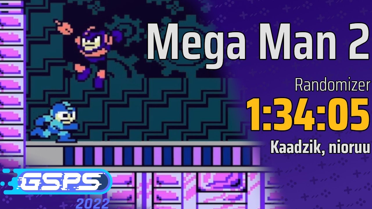 GSPS 2022 - Mega Man 2 [Randomizer] - Kaadzik, nioruu - YouTube