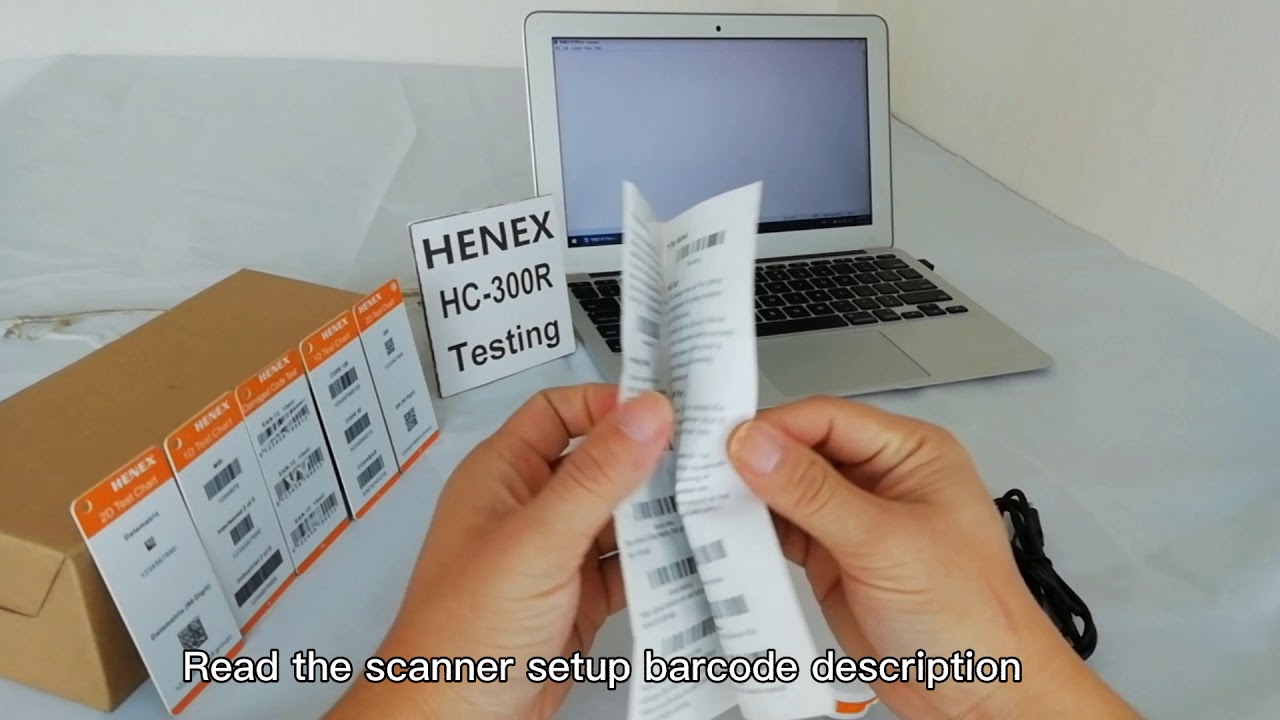 HC 300R Portable 3 in 1 Wireless Bluetooth Barcode Scanner - YouTube