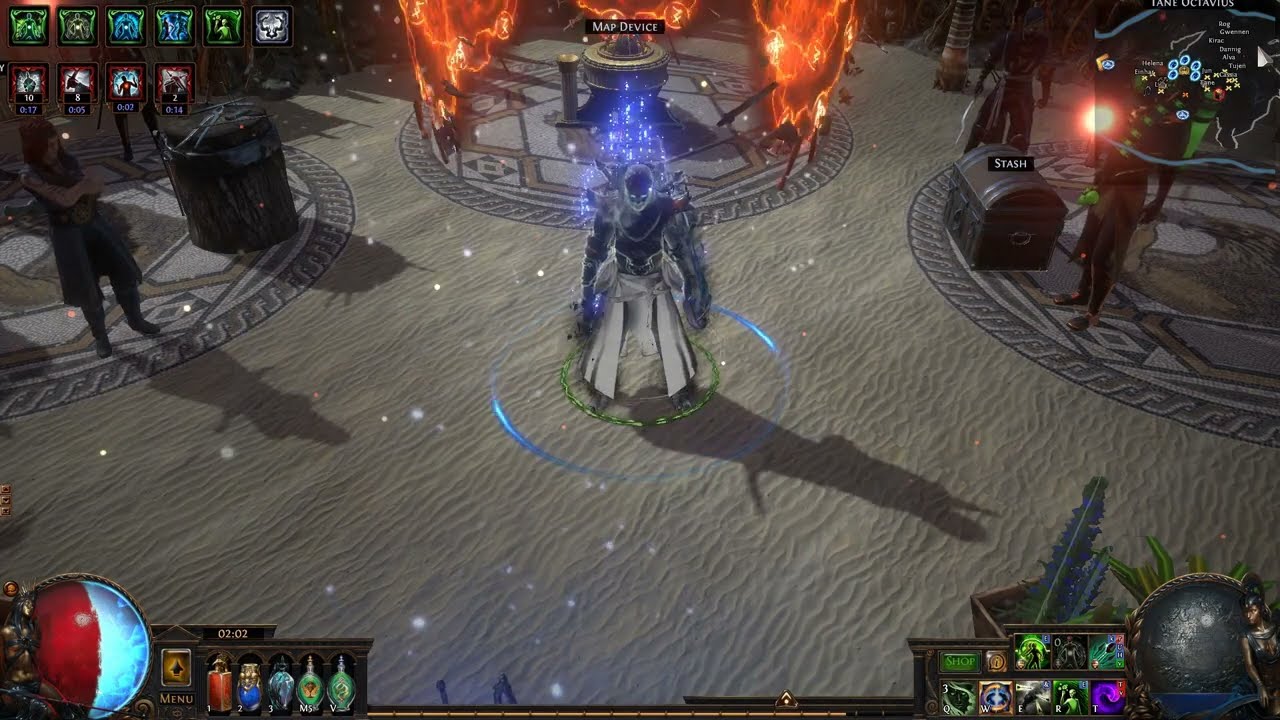 Path of Exile debuff Expiration rate. - YouTube