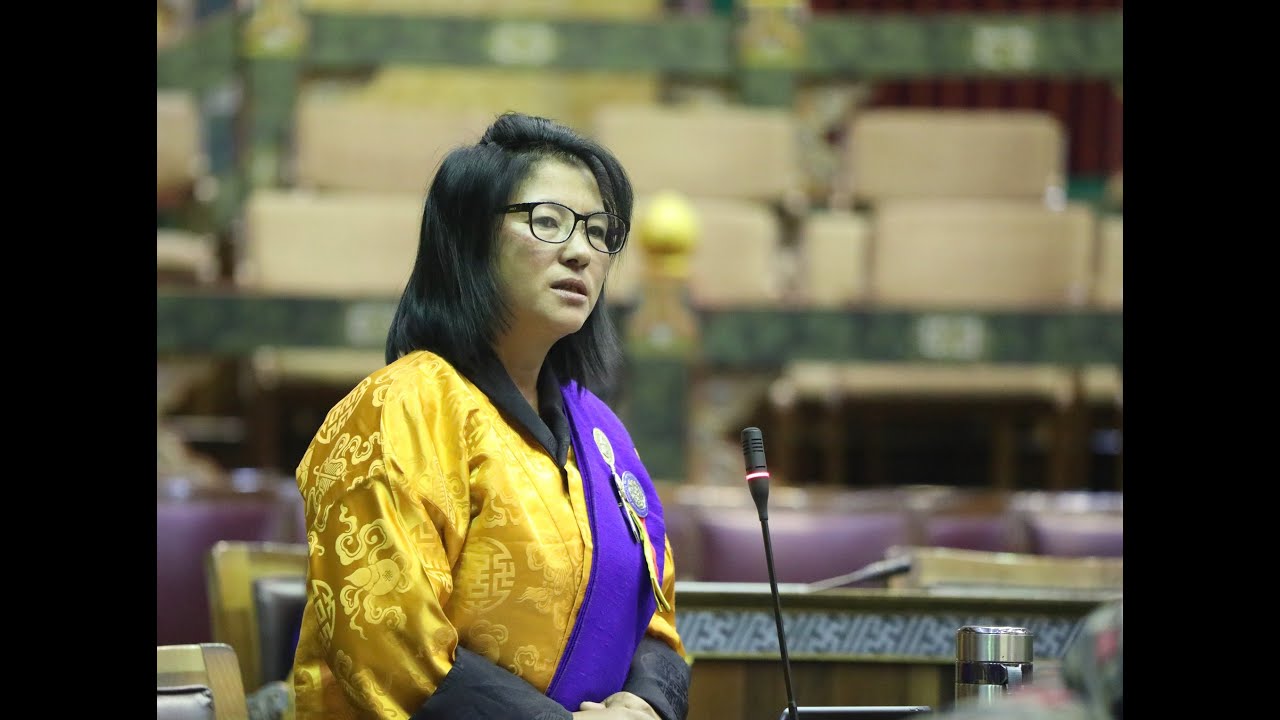 Honorable Member of Parliament Norbu Wangzom shares her thoughts on ...