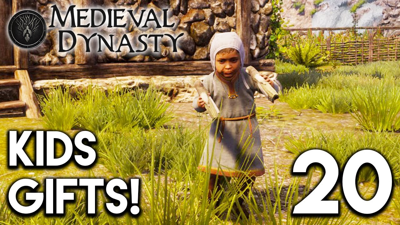 Medieval Dynasty Lets Play - Kids Gifts! E20 - YouTube