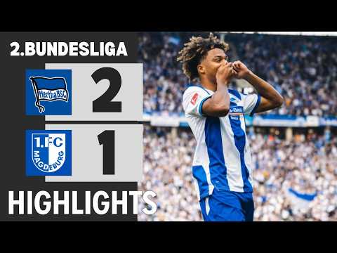 Hertha BSC - FC Magdeburg | 2:1 | Highlights | 2. Bundesliga 2026/27 | Hertha Magdeburg