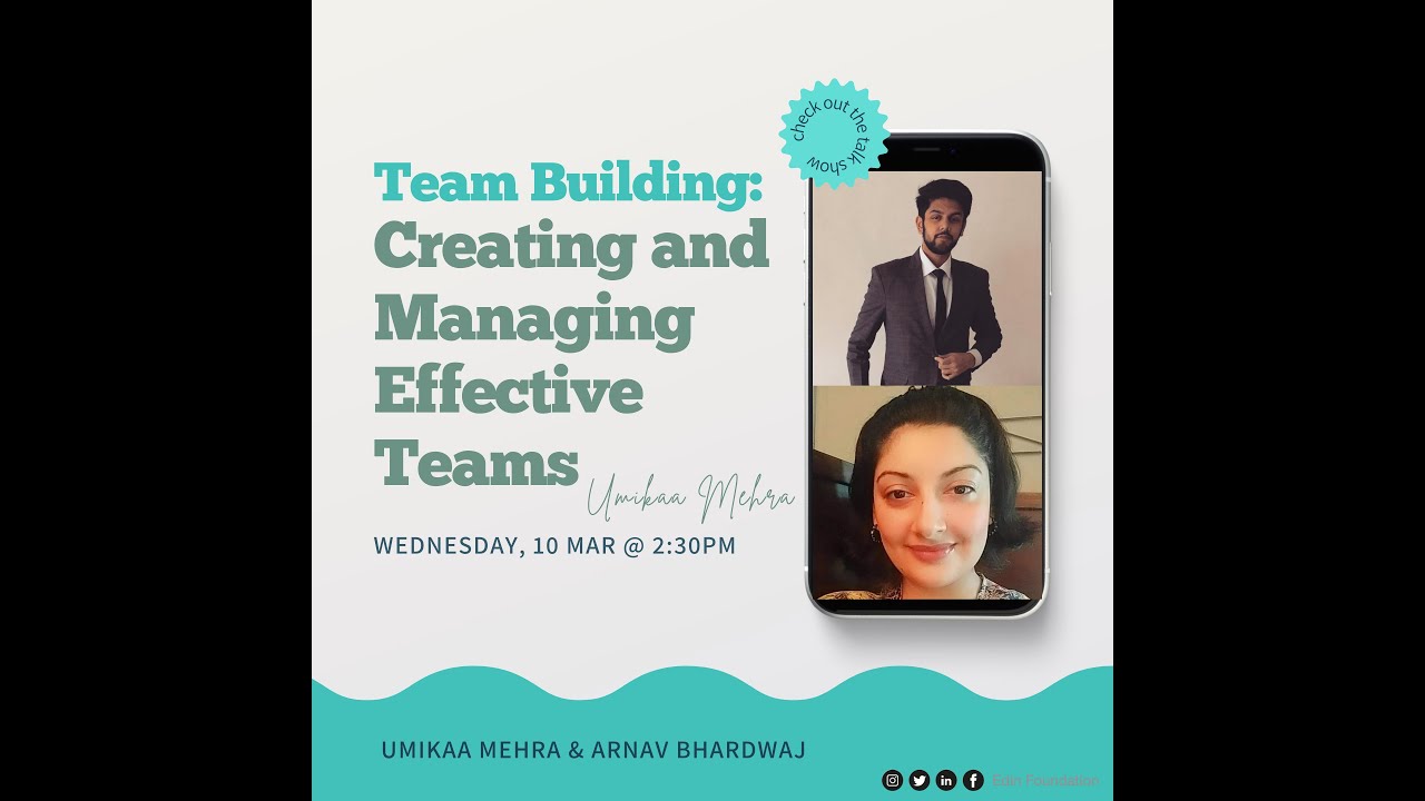 Team Building: Creating and Managing Effective Teams - YouTube
