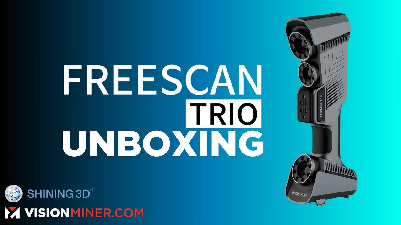 UNBOXING THE FREESCAN TRIO! - New 3D Scanner from Shining3D - YouTube