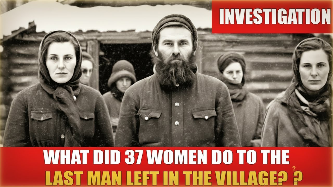 THE LAST MAN IN THE VILLAGE COULD NOT RESIST THE 37 WOMEN - YouTube