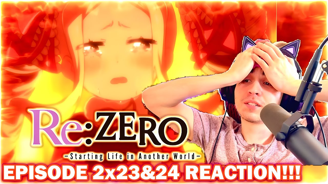 Betty's Trial By FIRE 🔥 | Re:Zero Season 2 Episodes 23&24 REACTION ...