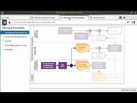 SAP NetWeaver Business Client - Navigating NWBC - YouTube