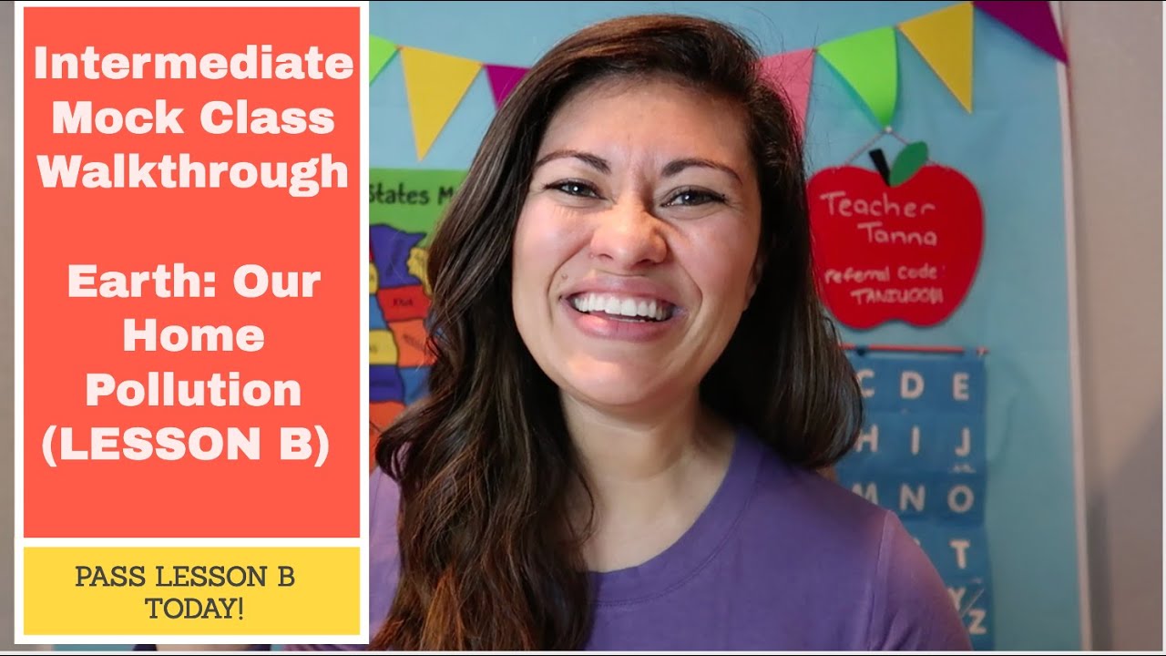 Intermediate Level Mock Class Walkthrough (Lesson B) - YouTube