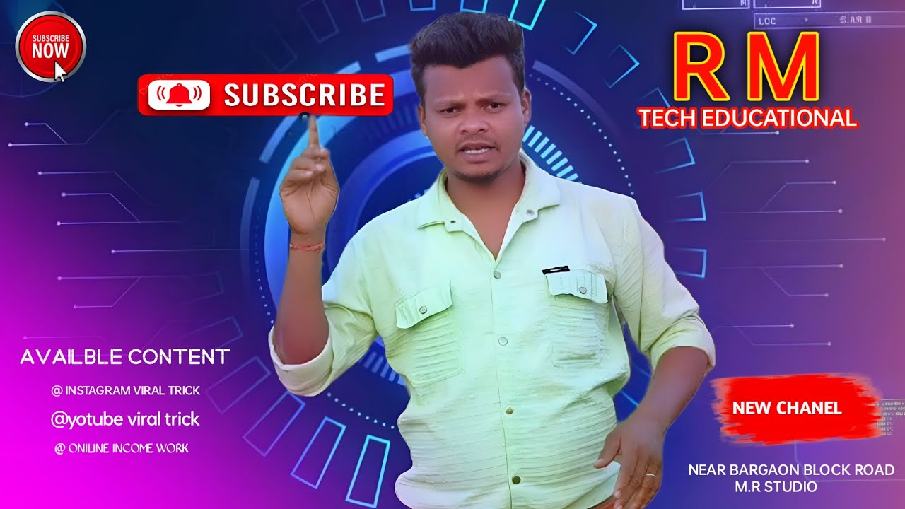 My new chanel ! Plz subscribe and sapport || RM TECH EDUCATIONAL - YouTube