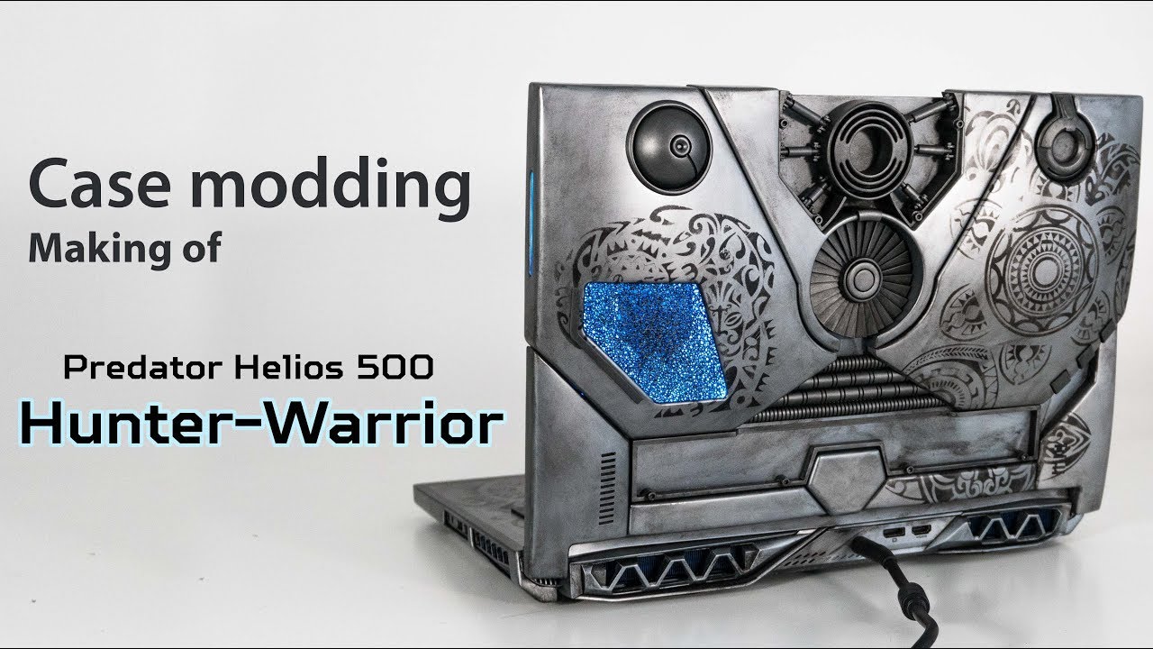Alita: Battle Angel Laptop Mod - Hunter-Warrior - Making of - YouTube
