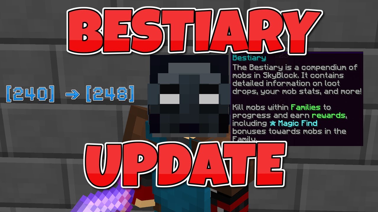 smh what even is bestiary | Hypixel Skyblock - YouTube