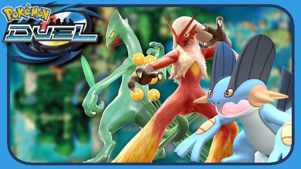 LOS INICIALES DE HOENN!!! | Pokémon DUEL | 8BitCR - YouTube