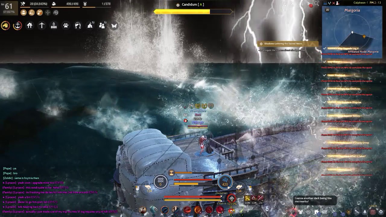 BDO Frigate New Cannon Testing - YouTube