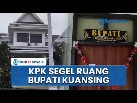 Bupati Kuansing Suhardiman Amby Menghilang, Ruang Pribadi di Kantor hingga Sekda Disegel KPK