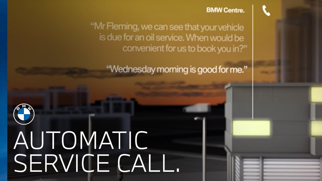 BMW UK | Automatic Service Call. - YouTube