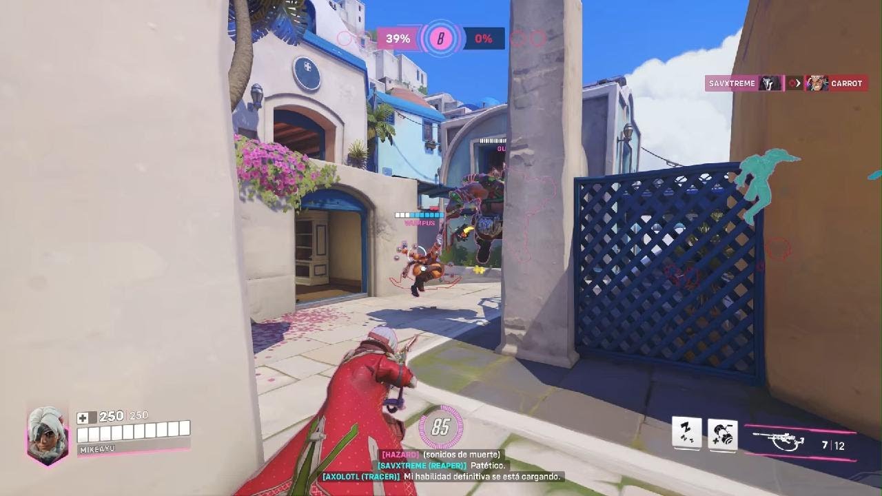 Gingerbread Ana brings cookies for Xmas in third person- 6vs6 quickplay ...