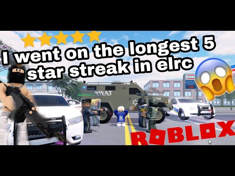 I went on the longest 5 star streak in elrc (emergency response liberty ...