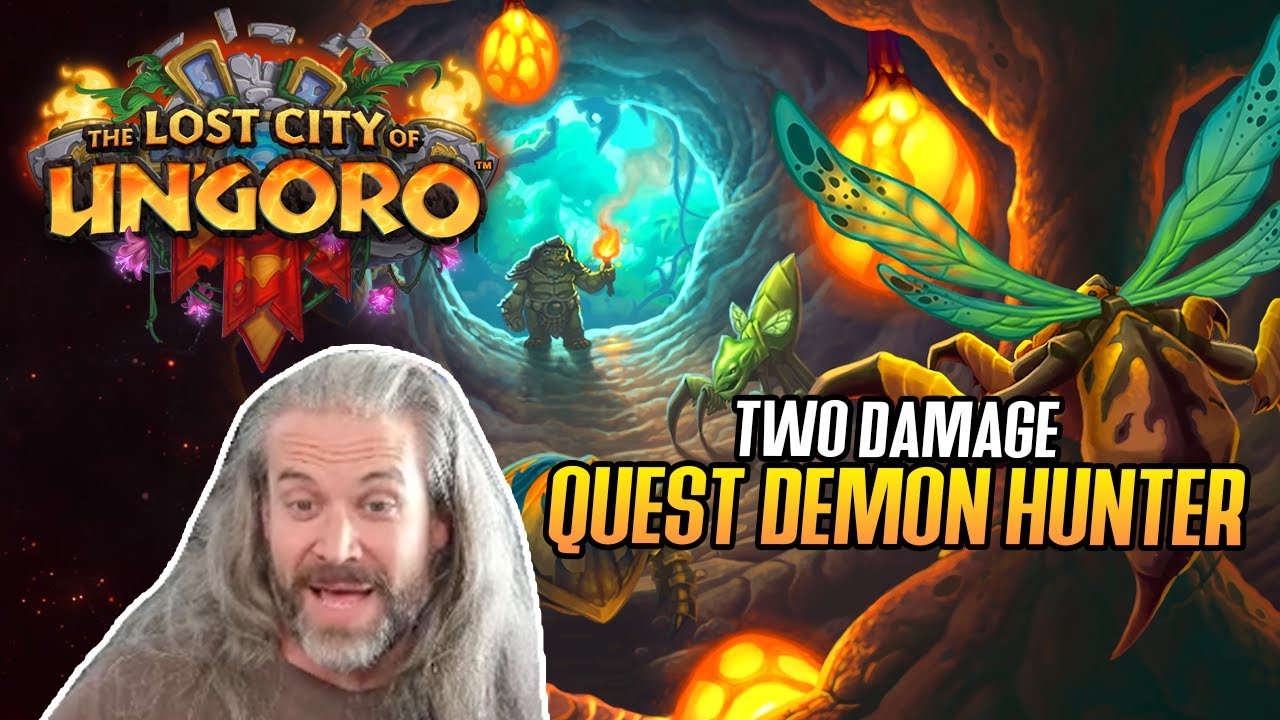 (Hearthstone) Two Damage Quest Demon Hunter - YouTube